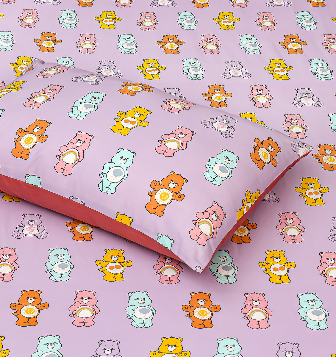 Cartoon Fitted Sheet - Pooh Valley – TextileTribe
