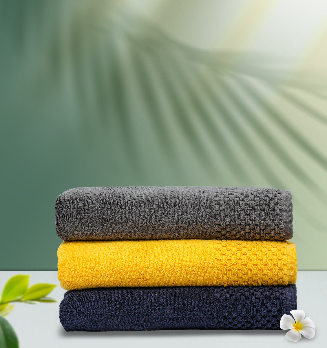 Blocks - Set of 2 Towels – TextileTribe