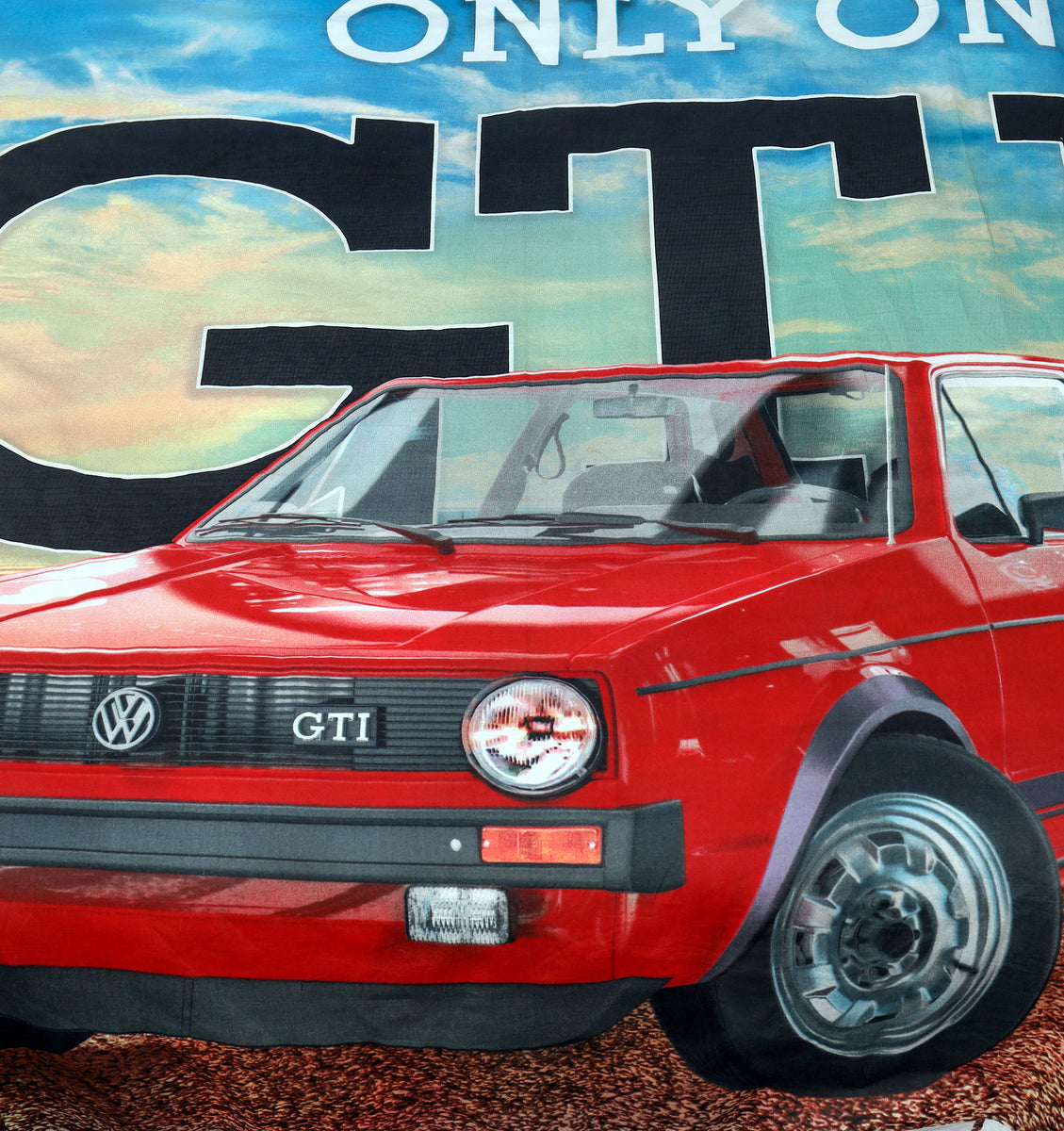 Cartoon Character Bed Sheet - GTI racing – TextileTribe