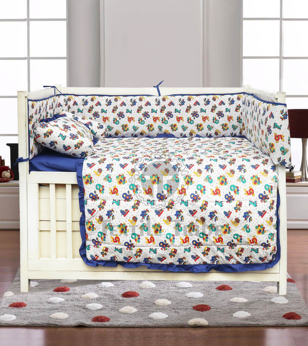 Baby Cot Set - Numeric – TextileTribe